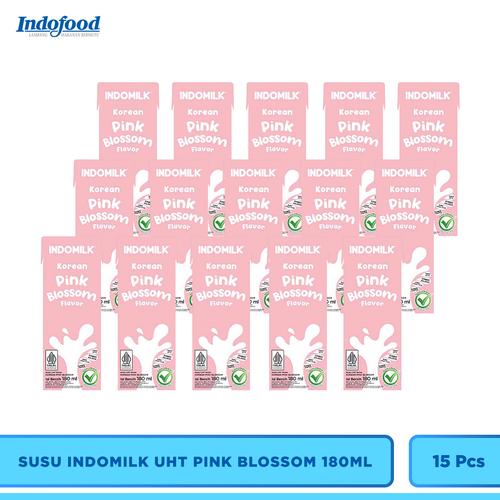 Promo 15 pcs - Susu Indomilk UHT Pink Blossom 180mL - Kota Tangerang Selatan - Indofood Official ...