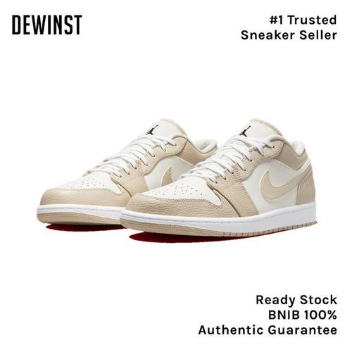 Jual Air Jordan 1 Low Se "Sail Rattan University Red" Bnib Resmi ...