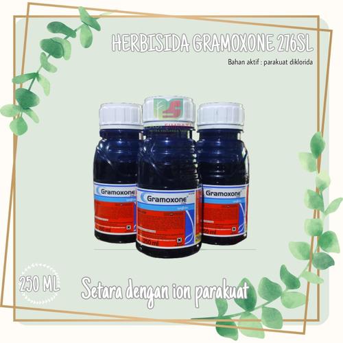 Jual HERBISIDA GRAMOXONE OBAT PEMBASMI RUMPUT LIAR 250ML - plus bubble ...