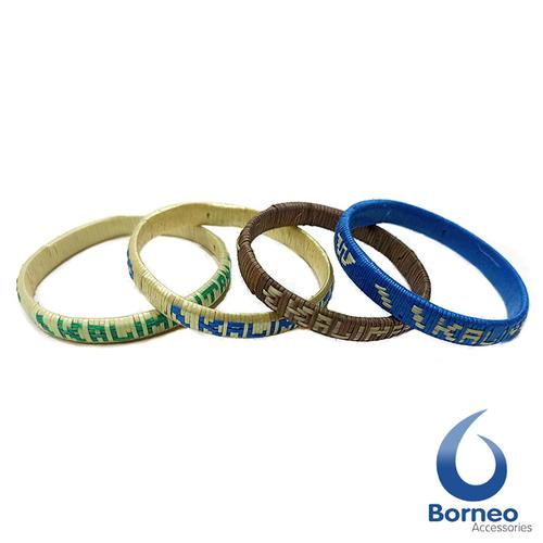 Jual Gelang Rotan Pipih Tulisan Kalimantan - Motif A - Kota Balikpapan ...