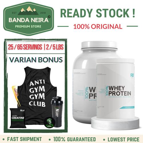 Jual R3ACT REACT Whey Protein Powder - 2 LBS, CHOCOLATE - Jakarta Pusat ...