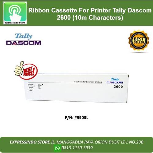 Jual Ribbon Cassette For Printer Tally Dascom 2600 (10m Characters ...