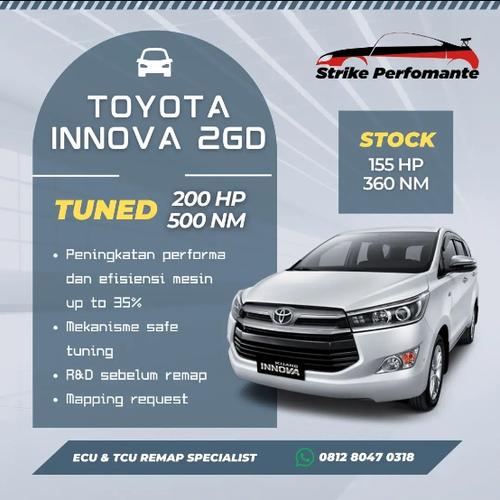 Jual Remap ECU Toyota Innova 2GD Reborn Venturer Diesel - Stage 1 ...