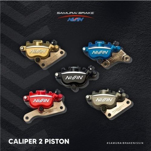 Jual Caliper Nissin Samurai Brake 2 piston Yamaha - Gold, MX King - Jakarta Barat - VelgMotor ...