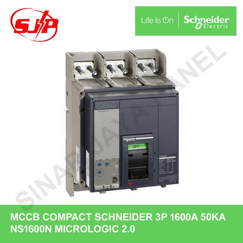 Jual MCCB SCHNEIDER COMPACT NS1600N 3P 1600A 50kA MICROLOGIC 2.0 ...