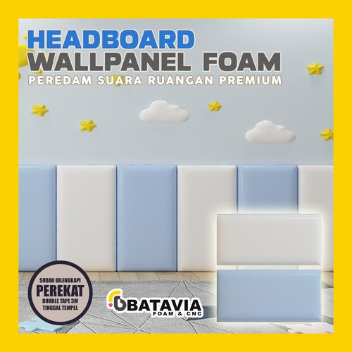 Jual HEADBOARD WALLPANEL DINDING SOUNDPROOF - Coklat Muda, 60x30x3.5cm ...