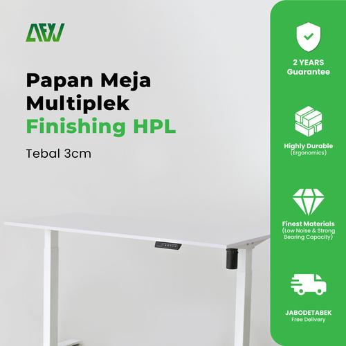 Jual Papan Meja HPL Multiplek Solid Premium Desk Upgraded For Standing ...