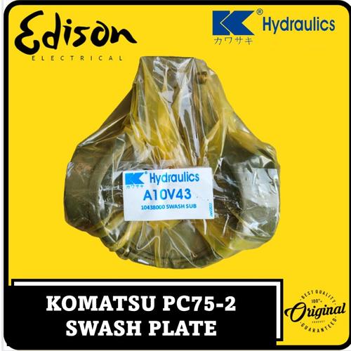 Jual KOMATSU PC75-2 Main Pump Swash Plate Sub Pump Kawasaki Hydraulics ...