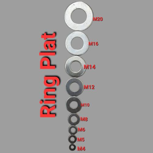 Jual Ring Plat / ring plate / ring pelat putih galvanis banyak macam ...
