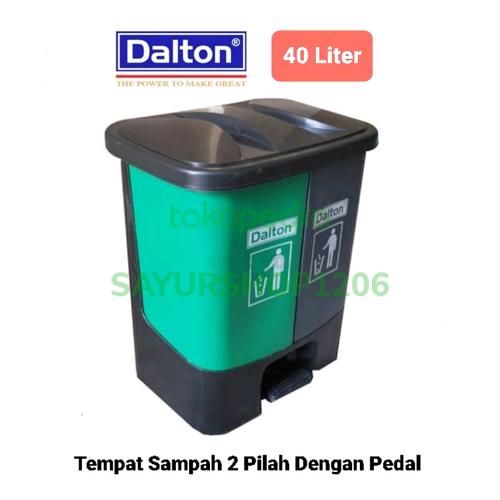 Jual Tempat Sampah 2 Pilah 40L Original DALTON LXD40CP - Kota Bandung - SAYURSHOP1206 | Tokopedia