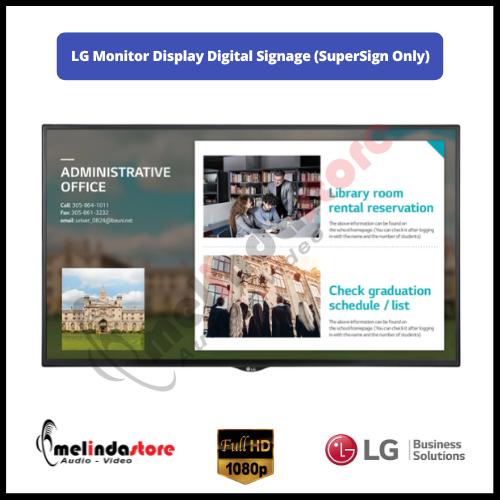Jual LG Monitor Display Digital Standard FHD SuperSign Only Signage ...