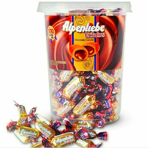 Jual Alpenliebe Eclair Coklat Karamel jar 360 gr isi 100 pcs - Kab ...