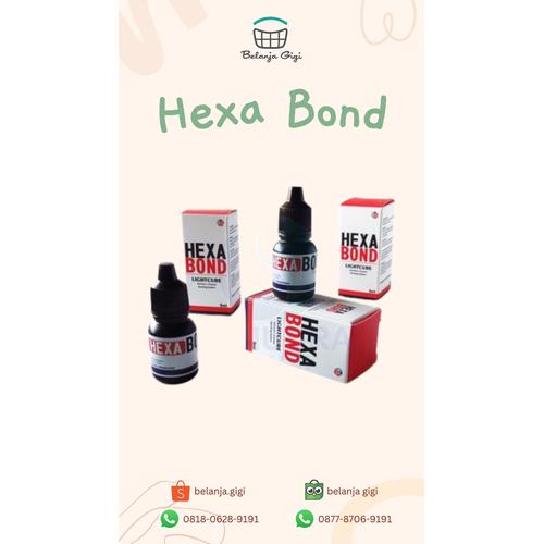 Jual BONDING HEXABOND 5ML HEXA BOND HEXADENT PRIMER BONDING DENTIN ...