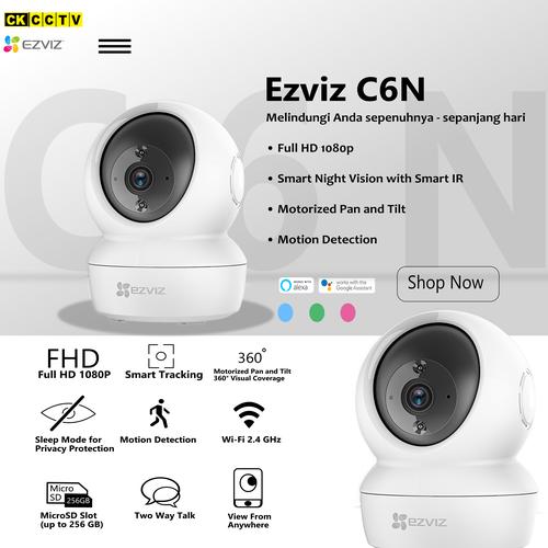 Jual Smart Cctv camera EZVIZ C6N WIFI & Pan Tilt 1080p - Kota Semarang ...