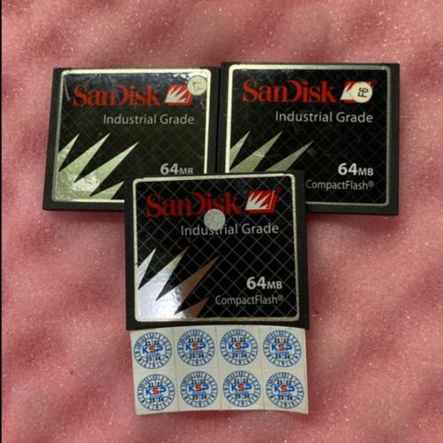 Jual Compact Flash Sandisk Industrial Grade - 64Mb CF Memory Card ...
