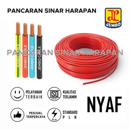 Jual Kabel serabut listrik JEMBO NYAF 6 mm - Hitam - Jakarta Pusat - Pancaran Sinar Harapan ...