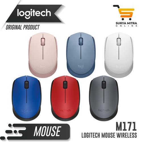 Jual Logitech M171 / M 171 Wireless Mouse - Blue Grey - Kota Surabaya - Surya Mitra Online ...