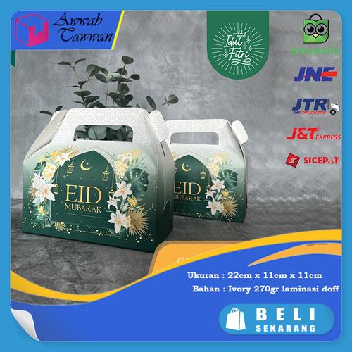 Jual Gable Box Lebaran Dus Hampers Nastar 2 Toples Kue Kering Idul ...