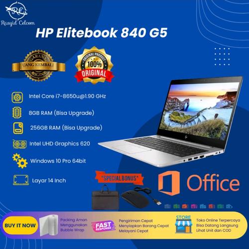 Jual Laptop Gaming HP Elitebook 840 G6 Core i7 Gen8 Ram 32gb Ssd 512gb ...