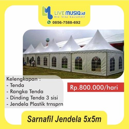 Jual Sewa Rental Tenda Sarnafil Kerucut 5x5 (versi Jendela) Jakarta ...