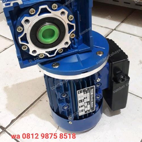 Jual WORM GEAR MOTOR NMRV 040 / 0,5hp /0.37kw 1 phase - Kota Tangerang ...