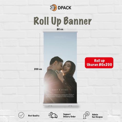 Jual Rollup Banner Ukuran 60x160 - ROLL UP 85X200, ALBATROS+GLOSY - Kota Bekasi - Dpackbekasi ...