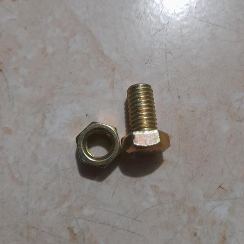 Jual Baut Mur Kuning / Baut Siku Lubang / Baut Rak Siku Lubang M8 x 15 - Jakarta Barat - Berkah ...