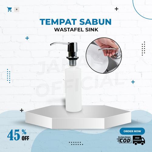Jual Tempat Sabun Wastafel Cuci Tangan Hand Soap Dispenser Westafel ...