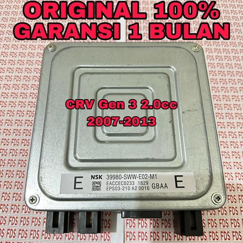 Jual Modul EPS Ecu Rack Stir Steering Honda CRV CR-V Gen 3 2000 2.0 cc ...