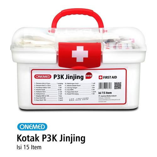 Jual Onemed | Kotak P3K Jinjing Onemed | First Aid Kit | Kotak P3K ...