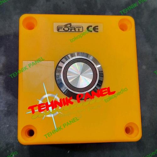 Jual Tombol Push Button Metal LED / Tombol Push Button + Box 1NO 1NC ...