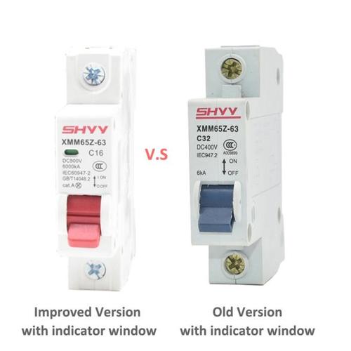 Jual MCB DC 1P C20 20A 400V 6KA Circuit Breaker Solar PV Panel Surya ...