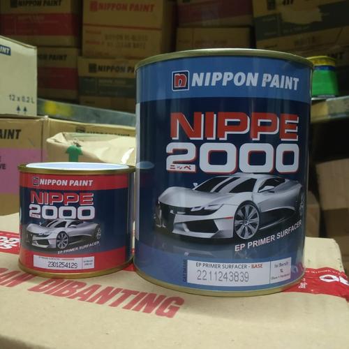 Jual Epoxy Neppe Ep premier surfacer Grey1L plus hardener - Putih, 1.L ...