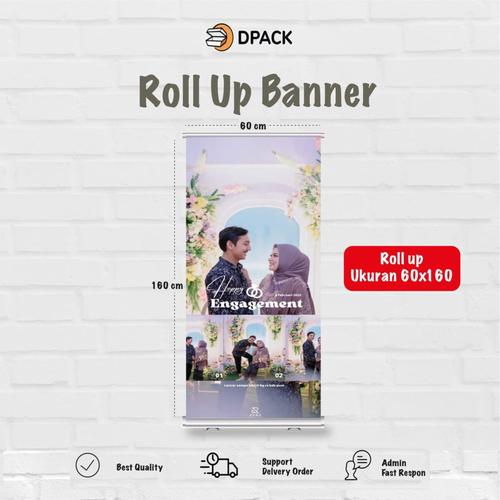 Jual Rollup Banner Ukuran 60x160 - ROLL UP 60 X 16, FLEXI CHINA 340 - Kota Bekasi - Dpack Bekasi ...