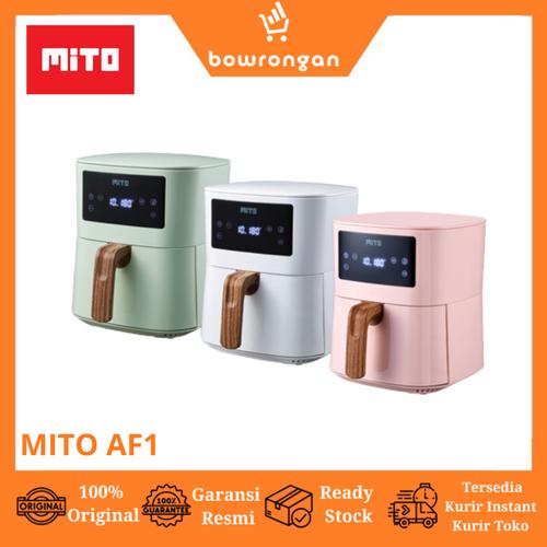 Jual MITO Digital Air Fryer 4L Low Watt AF1 Wood Series Putih Tosca ...