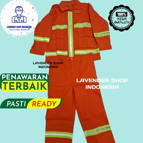 Jual Baju Pemadam Kebakaran / baju pemadam tahan api - Orange, XXL ...