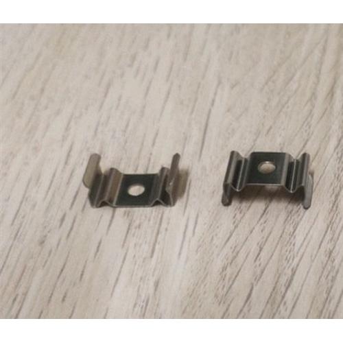 Jual sparepart aluminium u Channel LED Strip klip besi end cap clip ...