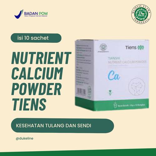 Jual Kalsium Nutrient Calcium Powder untuk Kesehatan tulang dan sendi ...