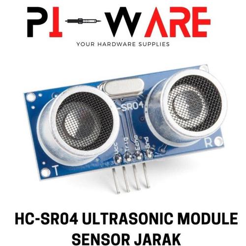 Jual Sensor Ultrasonic HC SR04 Ultrasonik Module SR 04 Modul Pengukur ...