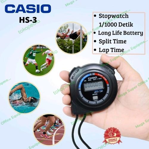 Jual Stopwatch HS3 Casio Stopwatch Casio HS-3 Original - Jakarta Barat ...