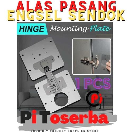 Jual Plate Alas Engsel Sendok Pintu Repair Cabinet Furniture Drawer ...