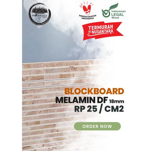 Jual Blockboard Melamin / Blokboard Melamin / Blokmin Double Face 18mm ...