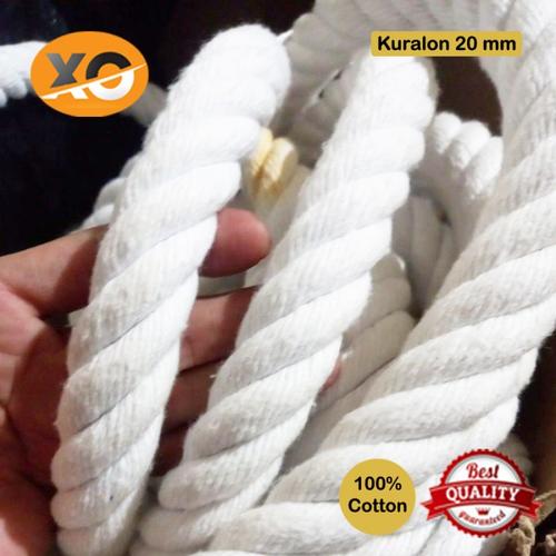 Jual Tali Tambang Kain Besar 16mm 18mm 20mm 22mm 24mm Tambang katun ...