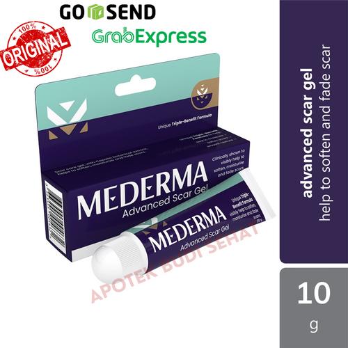 Jual Mederma Advanced Gel 10gr Salep Krim Gel Bekas Luka Jerawat ...