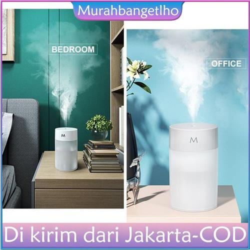 Jual Air Humidifier 260ML USB Charge Aroma Diffuser with Colorful Light ...