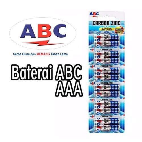 Jual BATERAI ABC AAA 1.5V BIRU R03 1 PACK ISI 12 PCS - Kota Serang - SINAR CERIA ELEKTONIK_NEW ...