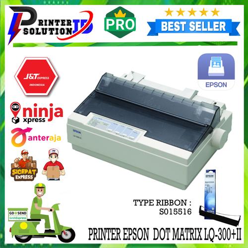 Jual PRINTER EPSON DOT MATRIX LQ 300+II LQ300+II - Jakarta Pusat ...