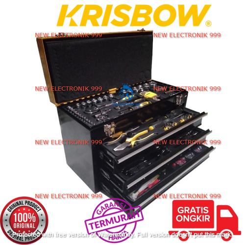 Jual KRISBOW MECHANIC TOOL KIT 445PC LRTKM445 KW0103814 - Jakarta Barat ...