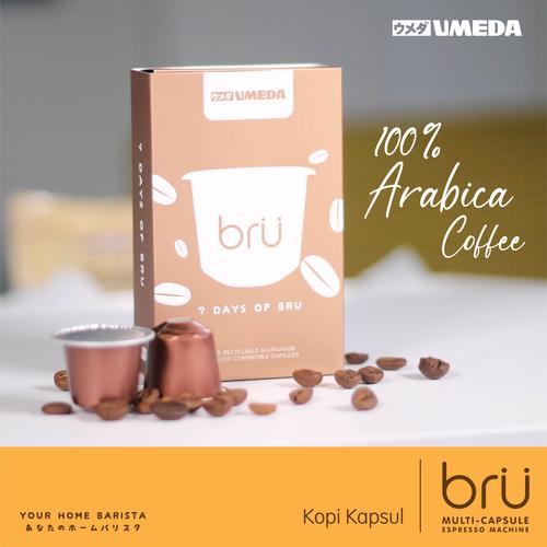 Jual Umeda Bru Coffee Capsules / Kopi Kapsul / Nespresso Compatible ...