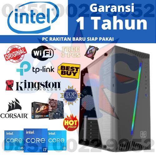 Jual PC Komputer Rakitan Baru 10TH Gen Ram 16GB SSD 1TB NVMe 100% ...